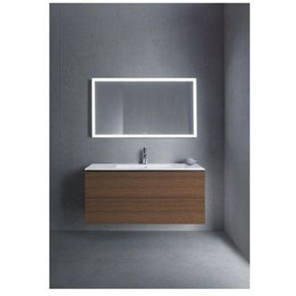 Duravit Duravit L-Cube Waschtischunterbau wandh. 481x1220x550mm Nusb.dunkel Matt, Grifflos, 2 Schubk&auml;sten
