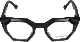 Yohji Yamamoto unisex, Accessoires, Noir, Taille: 47 MM Look 011 Eyeglasses