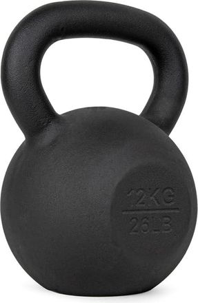 VirtuFit Kettlebell Pro - Kettle Bell - Gusseisen - 12 kg - Krafttraining - Gewichten