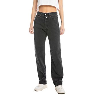 Replay Damen W9Z1 Jeans, 099 Black DELAV&Egrave;, 29 W/32 L