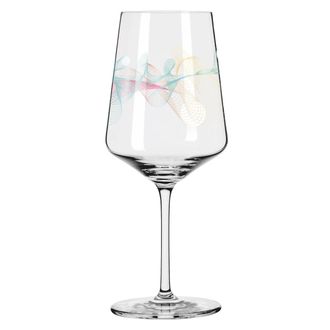 Ritzenhoff 2841014 Aperitifglas 500 ml - Serie Sommerrausch Nr. 14 mit farbenfrohem Spiralen - Made in Germany