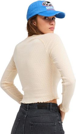Roxy Langarmshirt Time Off Pointelle