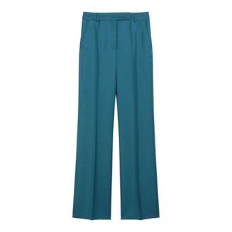 Max Mara Pantalone Lungo - - Trousers - Damen - Blau - M