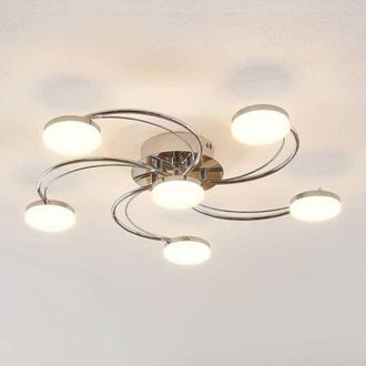 Lindby [GEBRAUCHT] Lindby Rouven Led Deckenlampe Deckenlampe Lampe Leuchte Spiralform 6 Fl. Led B-Ware