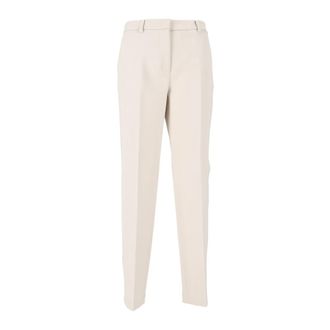 PESERICO Slim-fit Hose - - Trousers - Damen - Beige - M