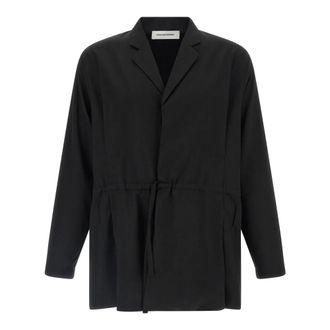 Kiko Kostadinov Laan Gathered Blazer - - Jackets - Herren - Schwarzk - XL