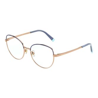 Tiffany & Co. Blau Ros&eacute;gold Brillengestelle - - Accessories - unisex - Mehrfarbig - 53 MM