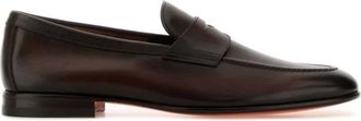 Santoni Homme, Chaussures, Brun, Taille: 43 EU Sullivan Mocassins