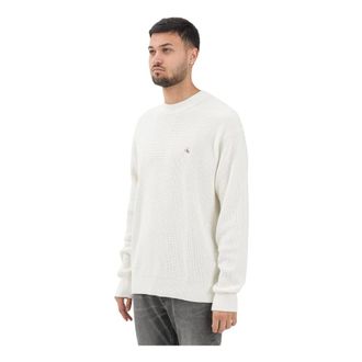 Calvin Klein Jeans Herren, Strickwaren, Wei&szlig;, MGr&ouml;&szlig;e