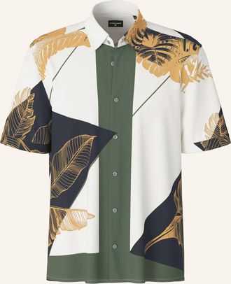 Strellson Kurzarm-Hemd Casyn Comfort Fit gruen