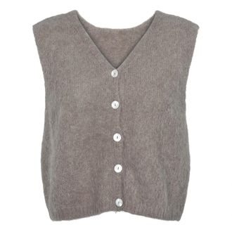 Americandreams Americandreams, Femme, Pulls, Gris, Taille: 42 FR Telma Vest