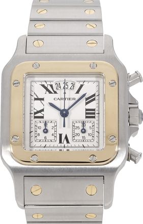 Cartier Uhr - Santos - Gr. unisize - in Weiß - für Damen