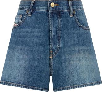 Diesel Femme, Shorts, Bleu, Taille: W27 Denim Shorts