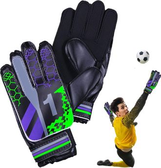 Generico Torwarthandschuhe, Torwarthandschuhe, Fußball-Torwarthandschuhe, professionelles Training mit verbesserten Griffschutz-Protektoren für Fußball, Baseba