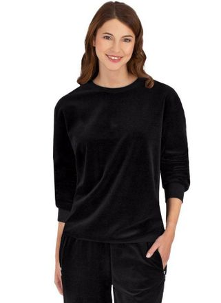 Trigema Sweatshirt TRIGEMA Nicki-Shirt