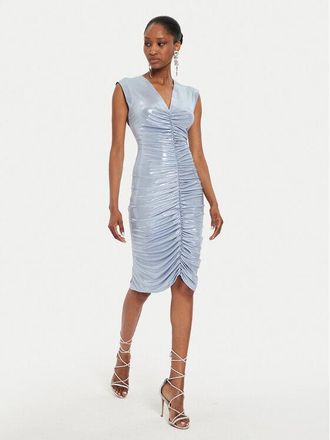 Norma Kamali Coctailkleid ST2243LMD80813 Blau Slim Fit