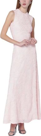 Rotate Rotate Birger Christensen, Femme, Robes, Rose, Taille: 38 FR Mesh Maxi Dress