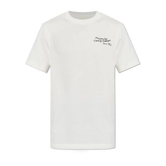 Moncler Logo T-Shirt - - Tops - Herren - Wei&szlig; - XL