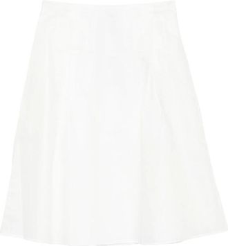 Paloma Wool Pleated Patch-pocket Midi Skirt