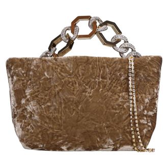Gedebe Mini Jessye Samttasche - - Bags - Damen - Braun - ONE SIZE