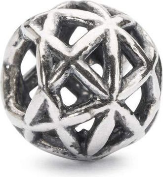 Trollbeads Charm Positive Veränderung aus Sterling-Silber in der Farbe Silber, TAGBE-00241