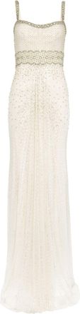 Jenny Packham Beomia Kleid - Nude
