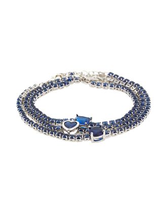 8 by YOOX RHINESTONE BRACELET SET