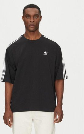 adidas T-Shirt adicolor IZ1832 Schwarz Oversize