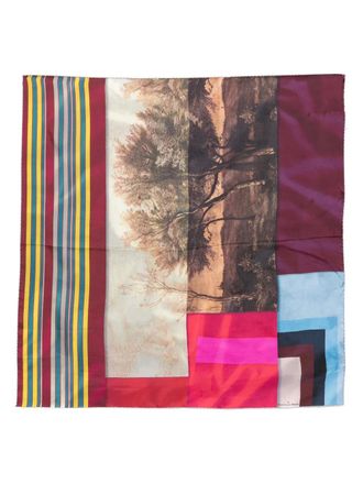 Pierre-Louis Mascia écharpe Cialda - Violet