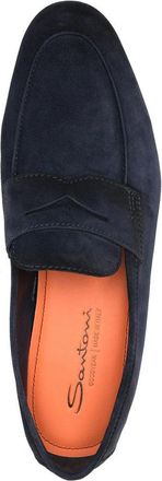 Santoni Eaau Loafer - Blue