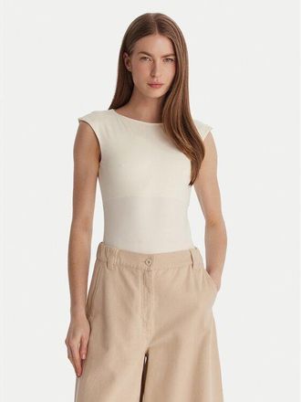 Marella Body Vigile 2615941021 &Eacute;cru Slim Fit