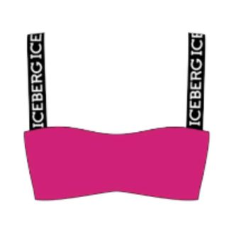 Iceberg Eleganter Sport Badeanzug Top - - Swimwear - Damen - Rosa - S
