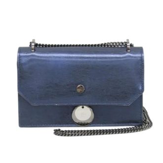 Jimmy Choo London Pre-owned Leder Schultertasche - - Pre-owned - Damen - Lila - ONE SIZE