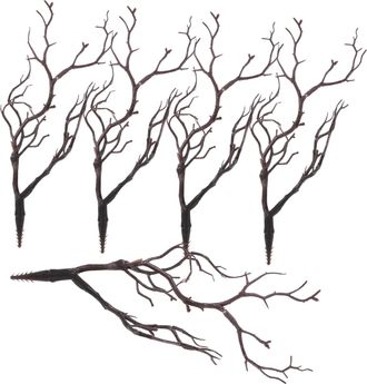 Garneck 5 Stück Künstliche Zweige Deko Äste Naturgetreu Leicht Wiederverwendbar Für Büro Schlafzimmer Vasefüllung