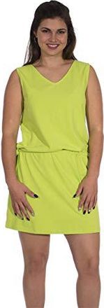 Coline Robe Courte en Jersey de Coton - Couleur : Anis - Taille : L