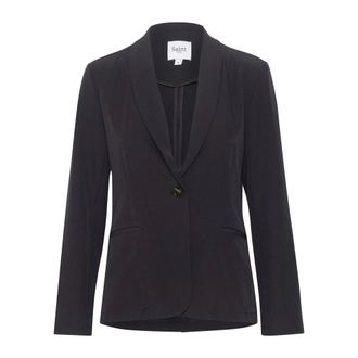 Saint Tropez Blazer Night Sky avec Profond Col en V - Femme - Vestes - Noir - Taille: 40 FR