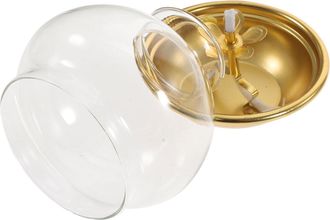 Angoily &Ouml;llampe mit Schirm Buddhistische Petroleumlampe Kompakt Spirituelle Tischdekoration f&uuml;r Innenbereich