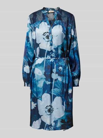 Mos Mosh Knielanges Kleid mit Bindeg&uuml;rtel Modell Detta