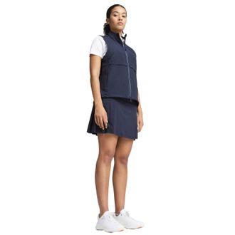 Puma Weste f&uuml;r Damen, Hochleistungsmaterial, Emblem, &Auml;rmellos (Marineblau)