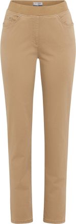 Raphaela by Brax Damen Pamina Cosy Winter Cotton Hose, Camel, 27W / 32L