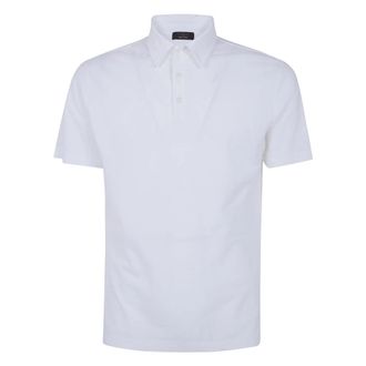 Zanone Kurz&auml;rmeliges Poloshirt - - Tops - Herren - Wei&szlig; - 2XL