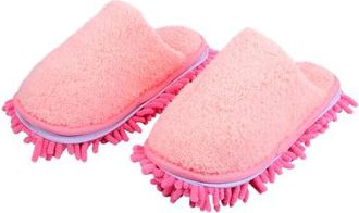 Yarnow Pantoufles Int&eacute;rieur Chaudes pour Adulte Semelle Antid&eacute;rapante Doublure &Eacute;paissie Confort Respirant pour Maison et Chambre Moyenne Rose