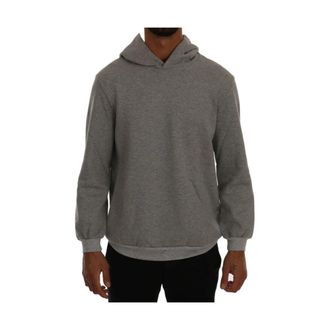 Daniele Alessandrini Pullover Kapuzen-Baumwollpullover - - Sweatshirts & Hoodies - Herren - Grau - L