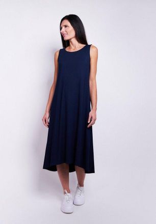 Seidel Moden Midikleid &auml;rmellos, aus Viskose - MADE IN GERMANY