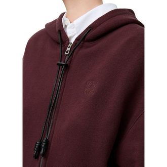 Loewe Sweatshirt &agrave; capuche Flamenco en coton et cachemire