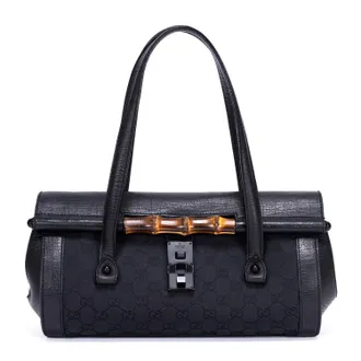 Gucci Crossbody Bags - GG Bamboo Bullet - Gr. unisize - in Schwarz - f&uuml;r Damen