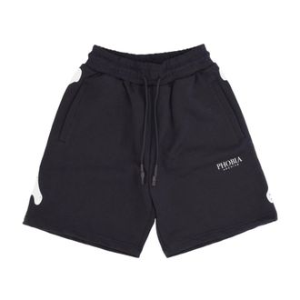 Phobia Archive Skeleton Print Shorts - - Sport - Herren - Schwarzk - L