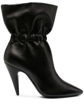 Saint Laurent Étienne Stiefeletten - Schwarz