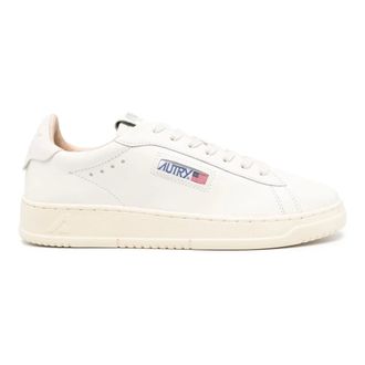 Autry Homme, Chaussures, Blanc, Taille: 44 EU Baskets Blancs en Cuir