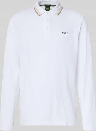 HUGO BOSS Regular Fit Poloshirt aus reiner Baumwolle Modell Plisy